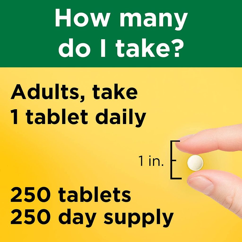 Nature Made Folic Acid 400 mcg (665 mcg DFE), Dietary Supplement for ...