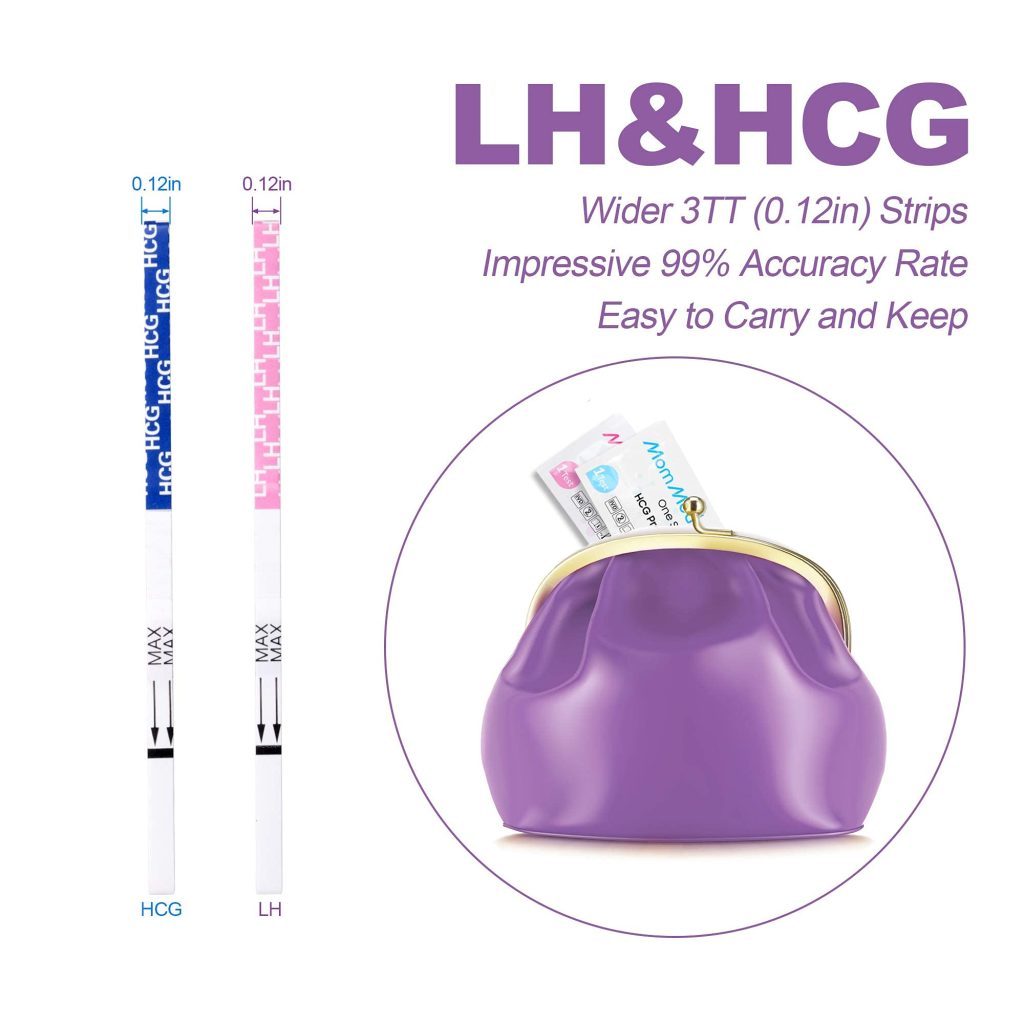 Mom Med Ovulation Test Strips, Ovulation (LH50-HCG20), Includes ...