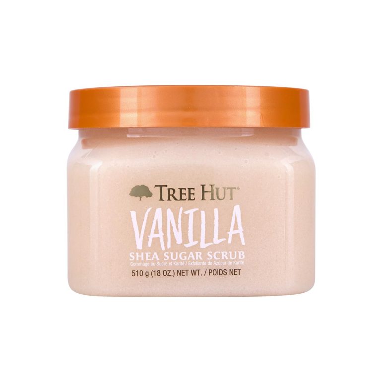 Tree Hut Vanilla Shea Sugar Exfoliating & Hydrating Body Scrub, 18 oz ...